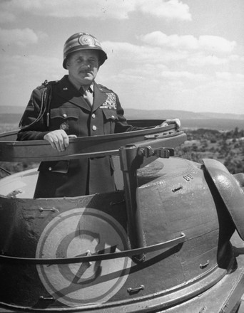 Gen Ernest M Harmon Standing Above Editorial Stock Photo - Stock Image ...