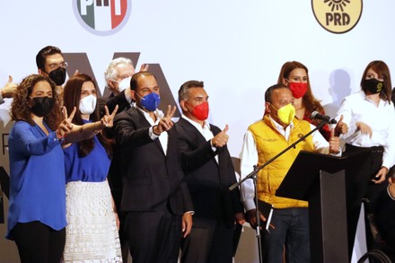 __COUNT__ Mexican elections, press conference, Mexico City, Mexico - 08 ...