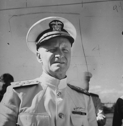 Admiral Chester W Nimitz During Wwii Editorial Stock Photo - Stock ...