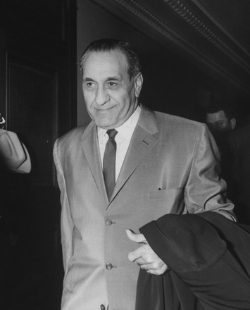 Governments Evidence Trial Gangster Tony Accardo Editorial Stock Photo ...