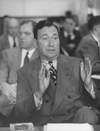 Benjamin Fairless During Senate Steel Investigation Editorial Stock ...