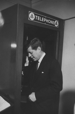 Sen John F Kennedy Talking On Editorial Stock Photo - Stock Image ...