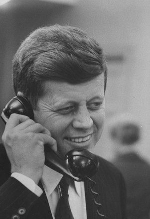 Sen John F Kennedy Talking On Editorial Stock Photo - Stock Image ...
