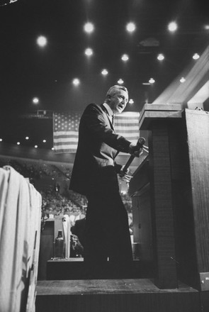 Governor Florida Leroy Collins Speaking 1960 Editorial Stock Photo ...