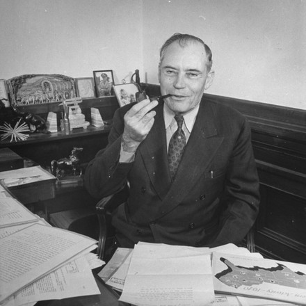 Gov Coke R Stevenson Smoking Pipe Editorial Stock Photo - Stock Image ...