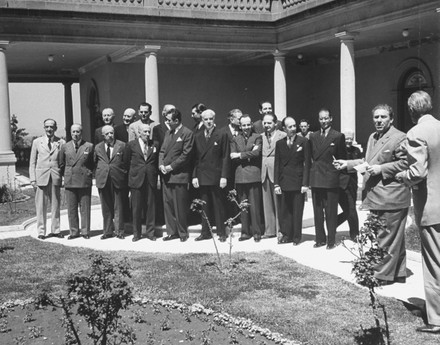 7 American delegates of pan american conference Stock Pictures ...