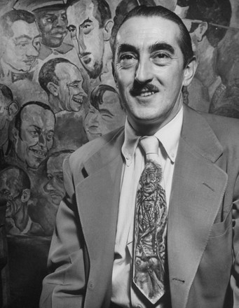 Circa 1947 Ric Riccardo Standing Against Editorial Stock Photo - Stock ...