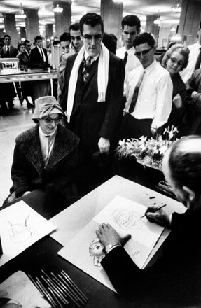 Gordon Currie Hanging Caricatures That He Editorial Stock Photo - Stock ...