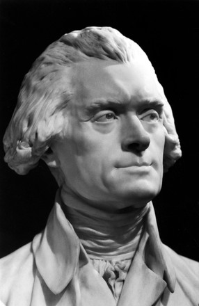 Thomas Jefferson Bust By Jean Antoine Editorial Stock Photo - Stock ...