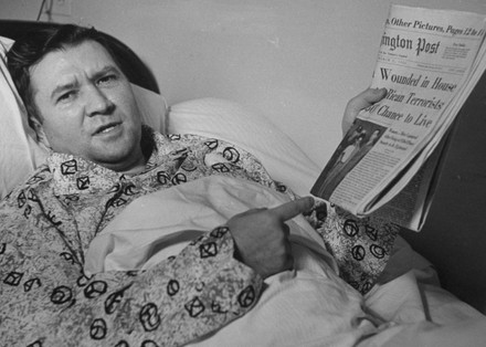 Congressman Kenneth Roberts Hospital After Being Editorial Stock Photo ...
