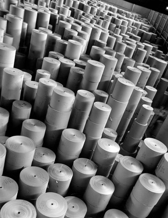 September 1949 Rolls Kraft Paper Be Editorial Stock Photo - Stock Image ...