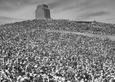 December 1949 Crowd 175 000 Sitting Editorial Stock Photo - Stock Image ...