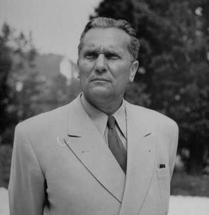 Portrait Marshal Tito Orig Josip Broz Editorial Stock Photo - Stock ...