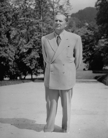 Portrait Marshal Tito Orig Josip Broz Editorial Stock Photo - Stock ...