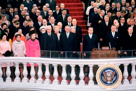 View Vips Richard Nixons Presidential Inauguration Editorial Stock ...