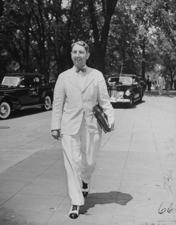 Tom C Clark Leaving White House Editorial Stock Photo - Stock Image ...