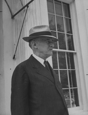 Henry L Stimson Leaving White House Editorial Stock Photo - Stock Image ...