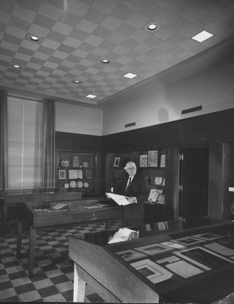 Sam Rayburn Sitting His Replica Congressional Editorial Stock Photo ...