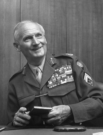 Field Marshall Viscount Bernard L Montgomery Editorial Stock Photo ...