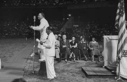 Elder Lightfoot Solomon Michaux Standing His Editorial Stock Photo ...