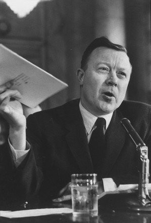 Aflcio Walter Reuther He Testifies Senate Editorial Stock Photo - Stock ...