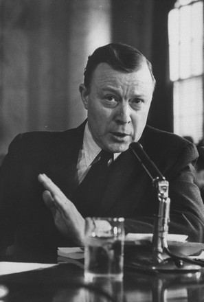 Aflcio Walter Reuther He Testifies Senate Editorial Stock Photo - Stock ...
