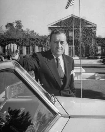 Builder William J Levitt Standing Outside Editorial Stock Photo - Stock ...