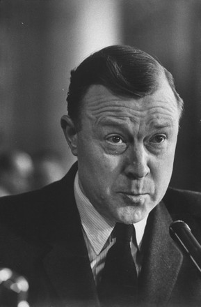 Aflcio Walter Reuther He Testifies Senate Editorial Stock Photo - Stock ...