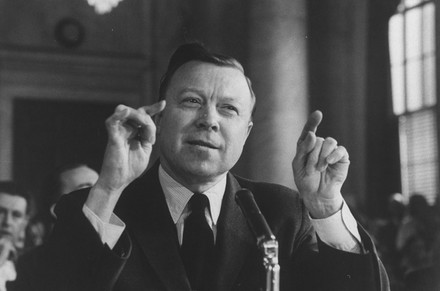 Aflcio Walter Reuther He Testifies Senate Editorial Stock Photo - Stock ...