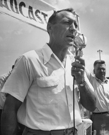 Former Track Star Glenn Cunningham Speaking Editorial Stock Photo ...