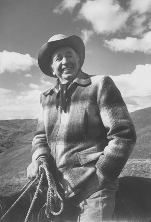 Walter Brennan On His Ranch Editorial Stock Photo - Stock Image ...
