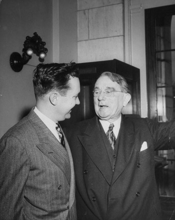 Senator Kenneth Mckellar R Senator Russell Editorial Stock Photo ...