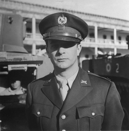 Portrait Captain Jacobo Arbenz Guzman During Editorial Stock Photo ...