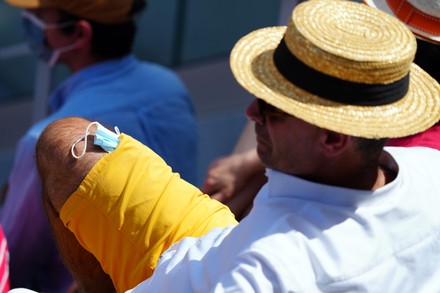 Spectator Not Wearing His Mask Editorial Stock Photo - Stock Image ...