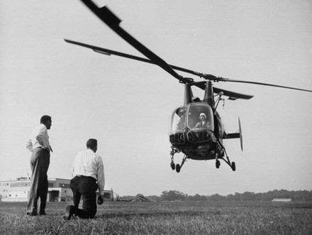 Charles H Kaman During Flight Tests Editorial Stock Photo - Stock Image ...
