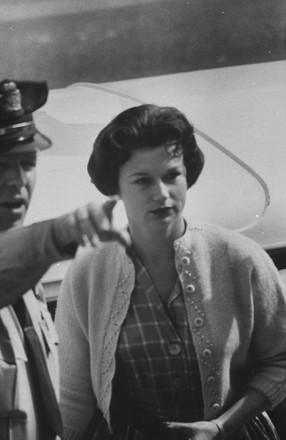 Codefendant Carole Tregoff Arriving Finchtregoff Murder Editorial Stock ...