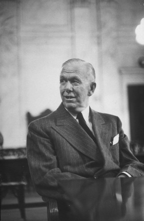 Senator George C Marshall C Testifying Editorial Stock Photo - Stock ...