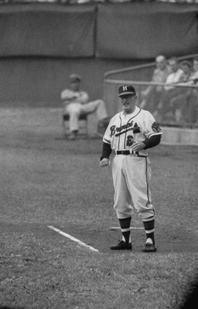 Milwaukee Braves Manager Fred Haney Yelling Editorial Stock Photo ...