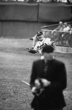 Milwaukee Braves Manager Fred Haney Making Editorial Stock Photo ...
