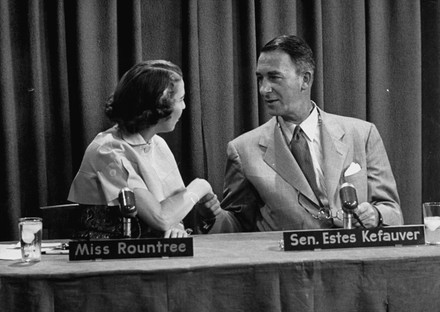 Tv Producer Martha Rountree L Shaking Editorial Stock Photo - Stock ...