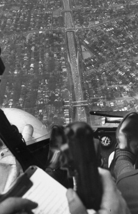 Traffic Reporter Fred Feldman Flying Over Editorial Stock Photo - Stock ...
