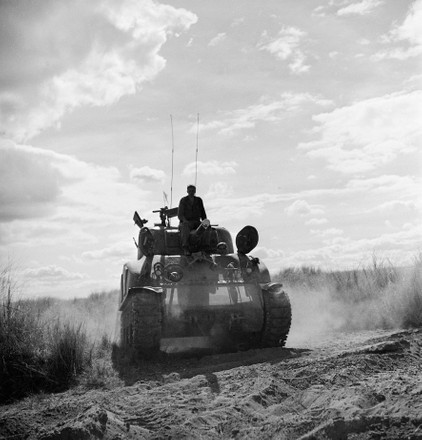 American Soldier Sits On Barrel Tank Editorial Stock Photo - Stock ...