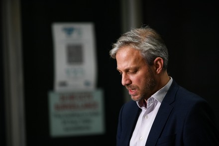 Professor Brett Sutton Speaks Media Press Editorial Stock Photo - Stock ...