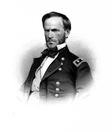 Portrait William Tecumseh Sherman 18211891 Union Editorial Stock Photo ...