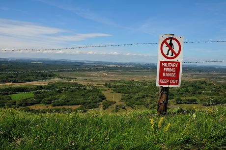 Lulworth Area Army Military Training Ranges Editorial Stock Photo ...