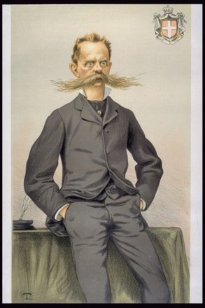 Portrait King Humbert Italy English Periodical Editorial Stock Photo ...