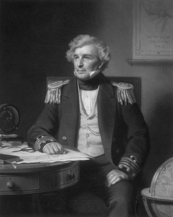 Probably English Admiral Polar Explorer James Editorial Stock Photo ...