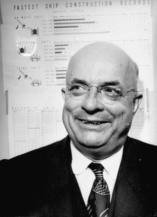 Henry J Kaiser Smiling Editorial Stock Photo - Stock Image | Shutterstock
