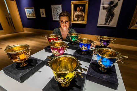 Eight Pride Cups By Hal Messel Editorial Stock Photo - Stock Image ...