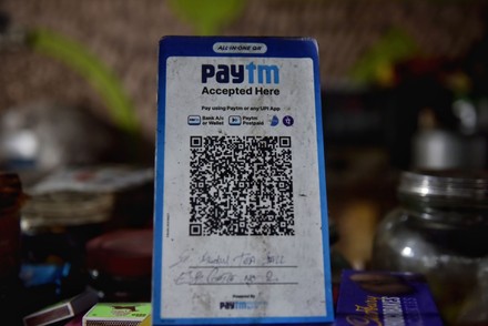 Paytm Digital Barcode Scanner Can Be Editorial Stock Photo - Stock ...